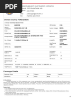 APSRTC Ticket Booking and Policies | PDF | Ticket (Admission) | Fare