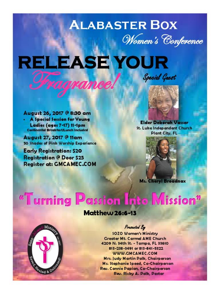 Alabaster Box Conference Flyer 8.9.2017 Final PDF | PDF