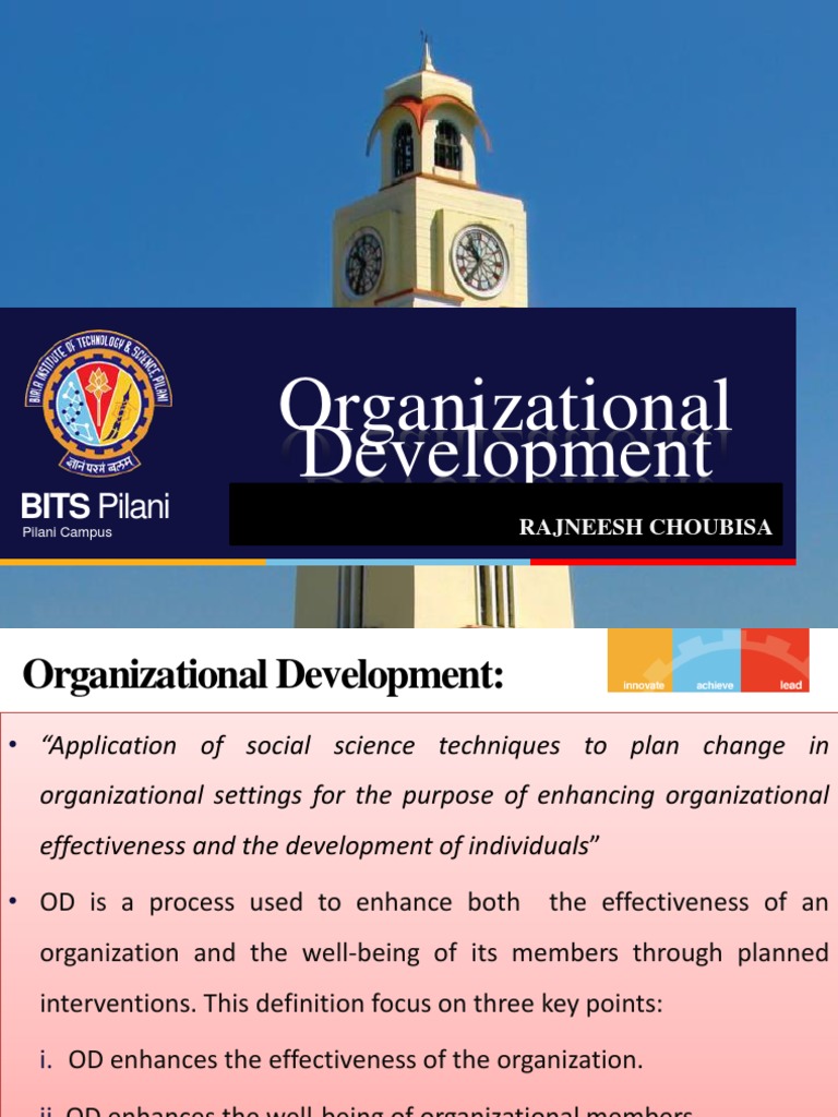 Organizational Development | PDF | Organization Development | Action ...