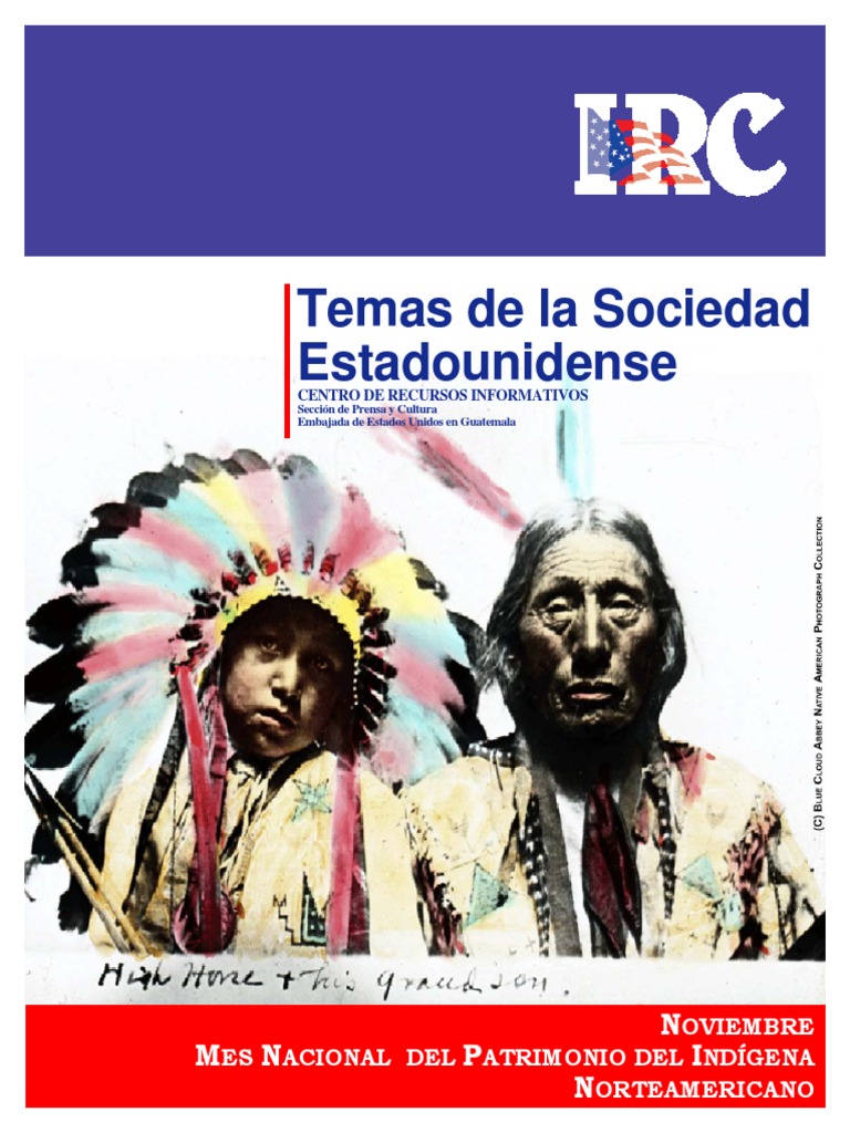 Indigenas NativeAmericans USA | PDF | Pueblos Indígenas de las Américas ...
