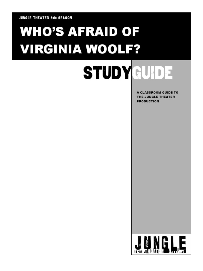 Virginia Woolf Study Guide for Students | PDF | Entertainment (General ...