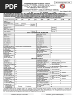 RF1 FORM - Phil Health | PDF | Employment | Economies