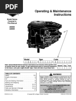 Oil - Capacity - Chart BRIGGS & STRATTON | PDF