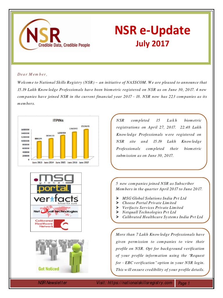 NSR E-Update: July 2017 | PDF | Software As A Service | Insurance