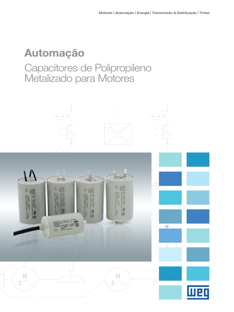 WEG Capacitores de Polipropileno 50071283 R00 Catalogo Portugues | PDF ...