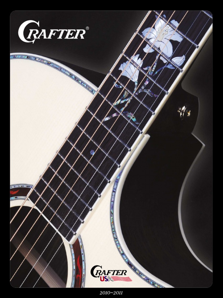 Files Crafter Catalog 2010 2011 | PDF | Guitars | Guitar Family Instruments