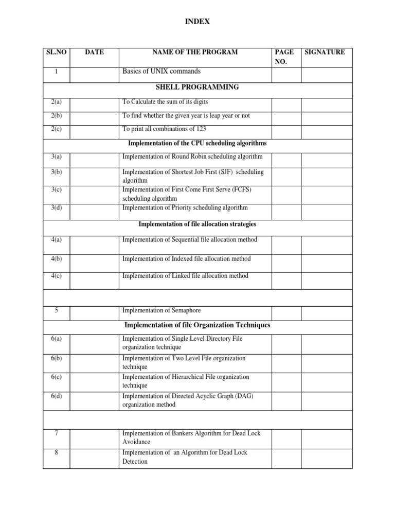 Basics of UNIX Commands: Shell Programming | PDF