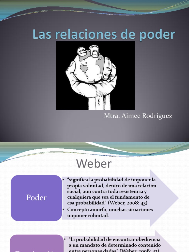 Las Relaciones de Poder | PDF | Sicología | Conceptos psicologicos