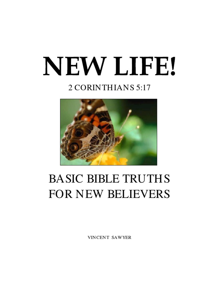 Christian New Life Course PDF | PDF | Born Again | Baptism
