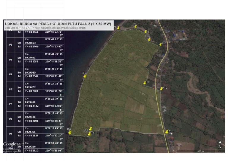 Lokasi Pltu Palu 3 | PDF