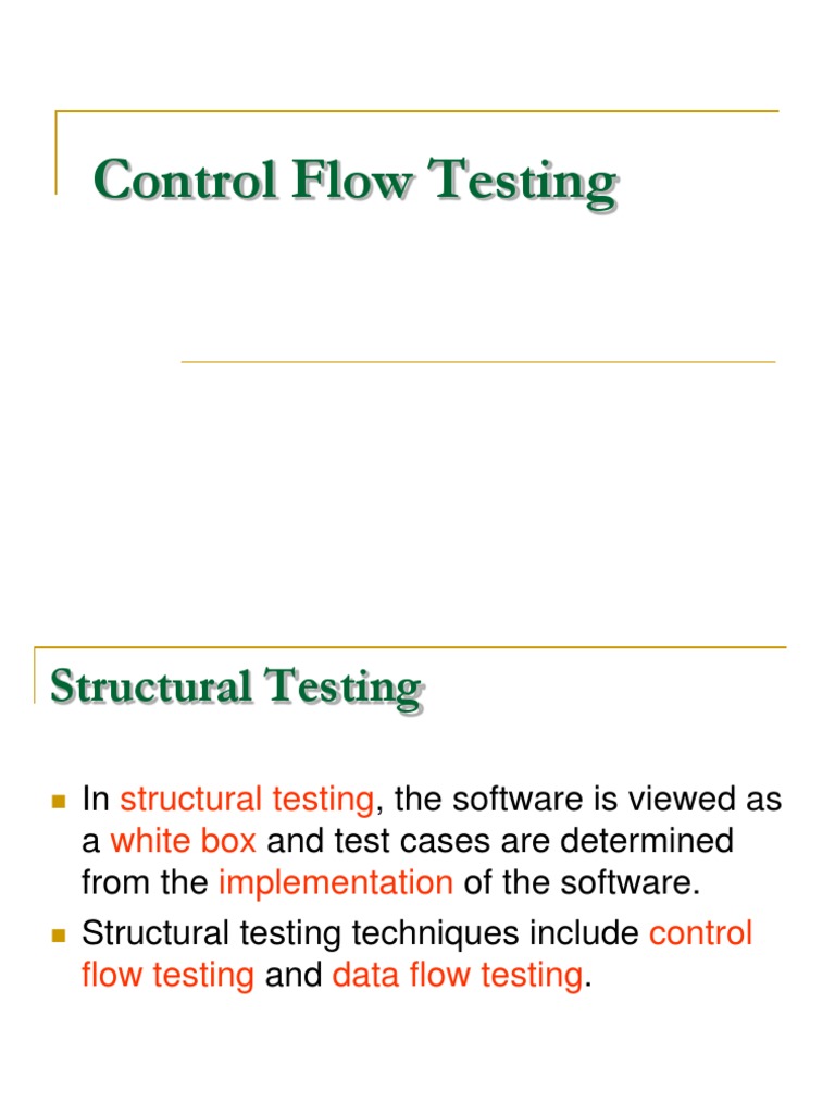 Path Sensitization Pdf Control Flow Vertex Graph Theory
