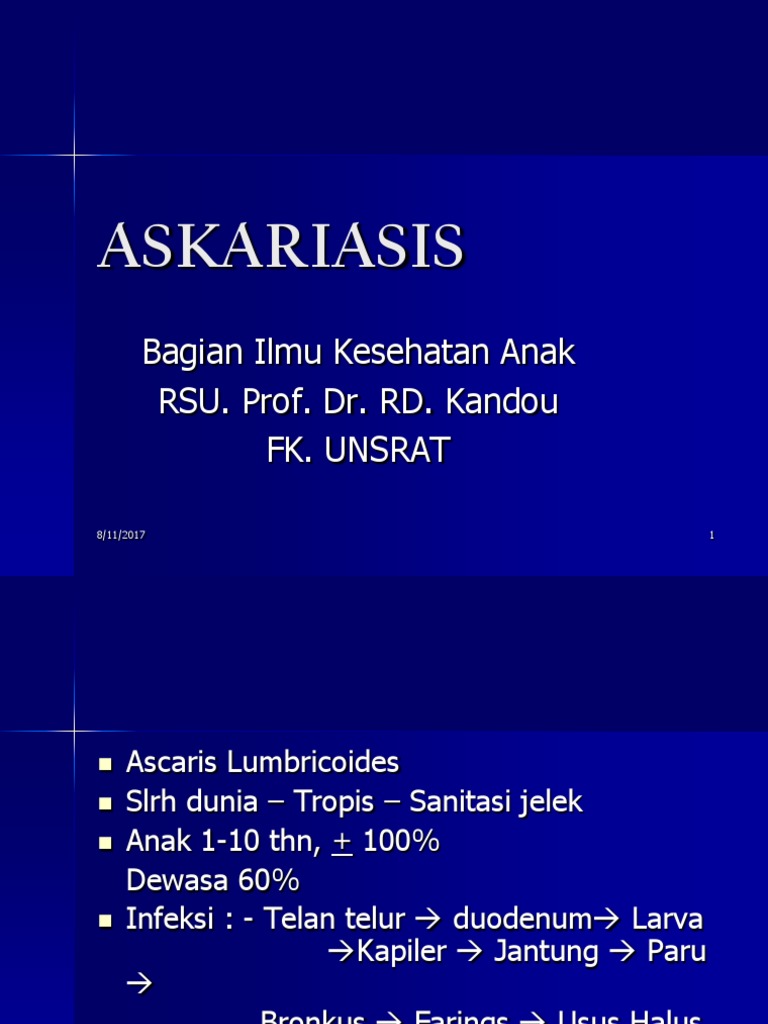 ASKARIASIS | PDF