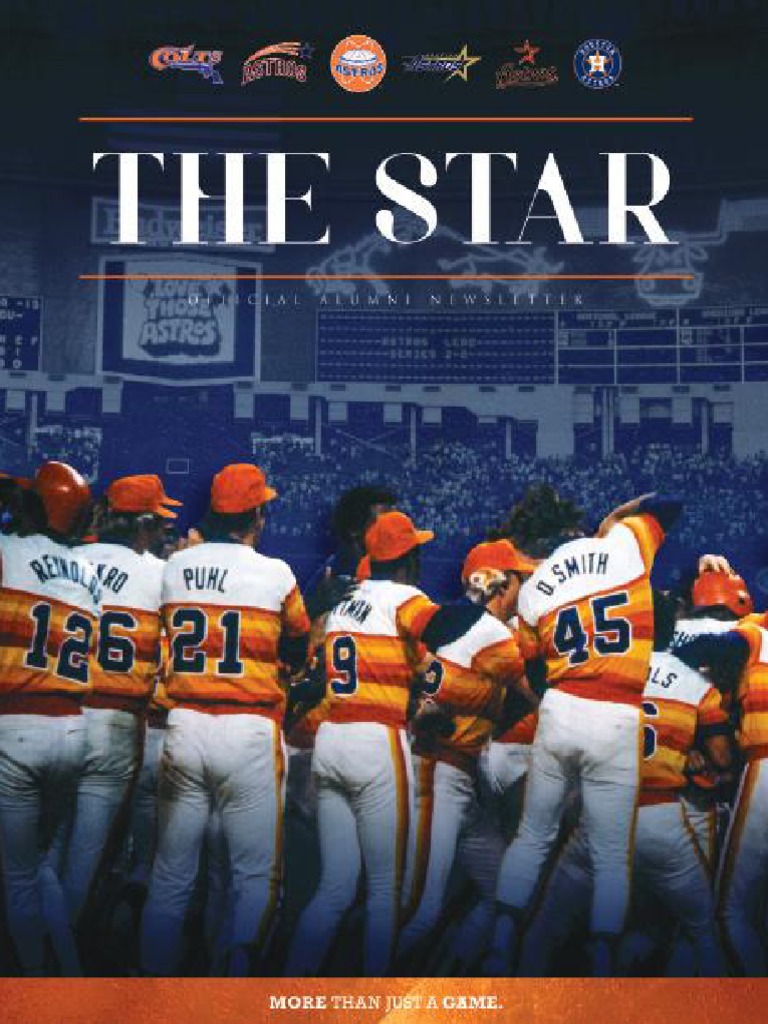 Astros Alumni Newsletter | PDF | Pitcher | Baseball Field