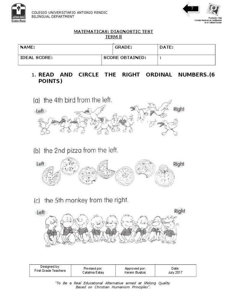 Math Test | PDF | Learning | Cognition