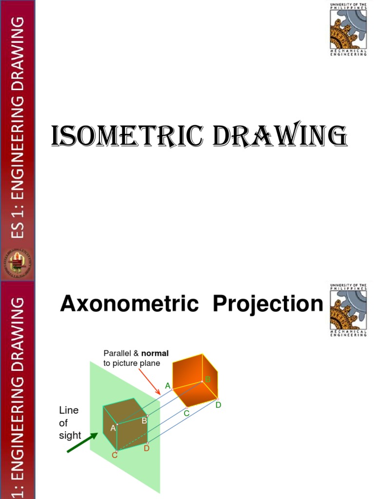 Isometric Drawing Guide | PDF | Infographics | Mathematical Objects