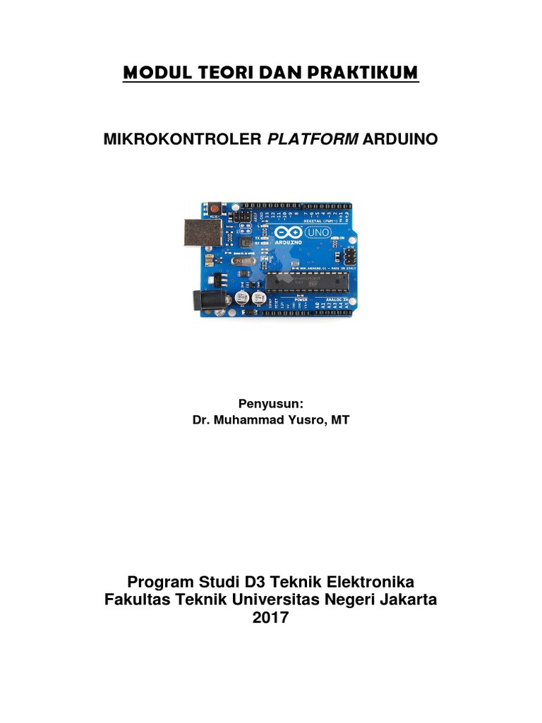 MODUL TEORI DAN PRAKTIKUM MIKROKONTROLER ARDUINO | PDF