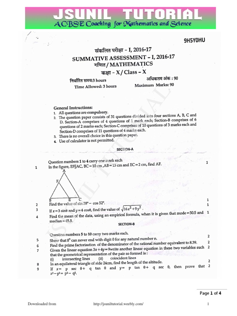 Jsunil Tutorial: Pioneer Education | PDF