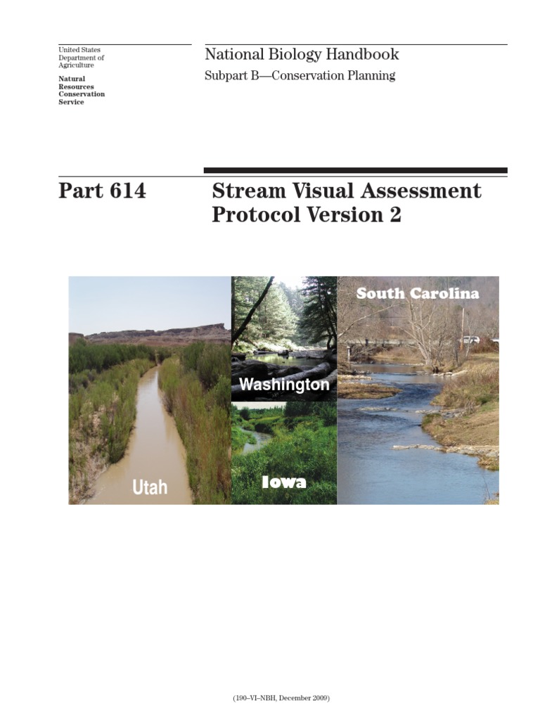 Stream Visual Assessment Protocol Version 2: National Biology Handbook ...