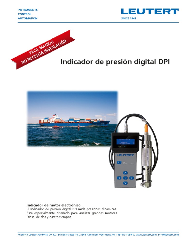 Dpi Data Sheet Es Web | PDF | Motor diesel | Software