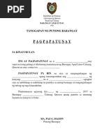 Sample Tagalog Authorization | PDF