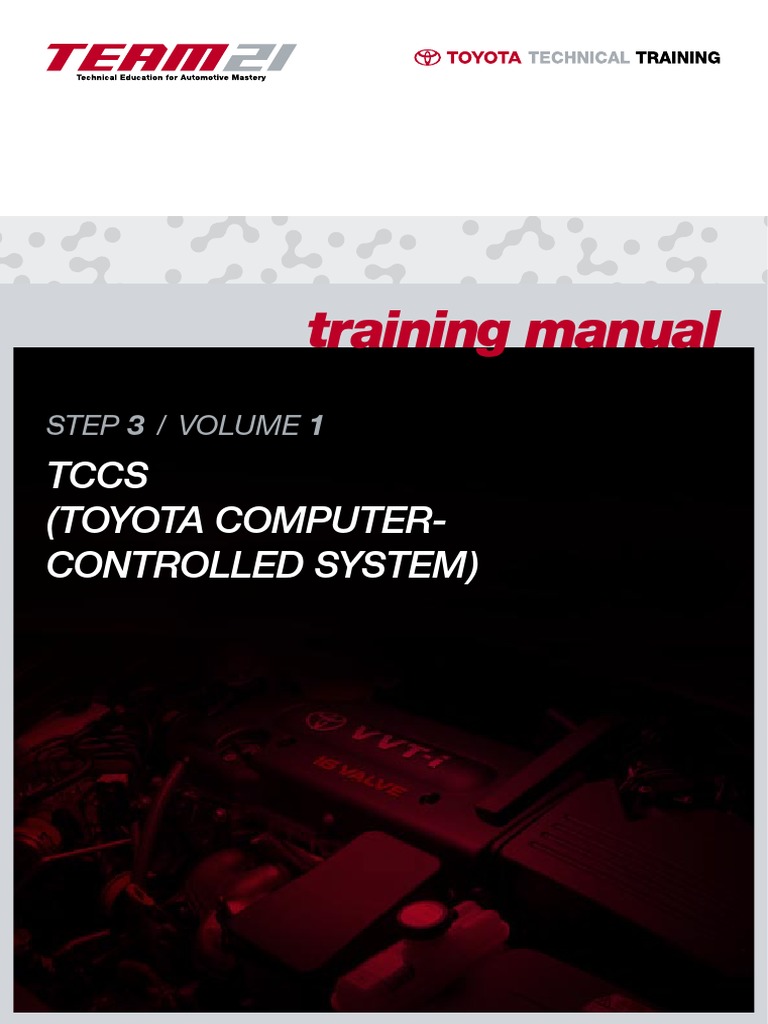 Training Manual: Tccs (Toyota Computer-Controlled System) | PDF