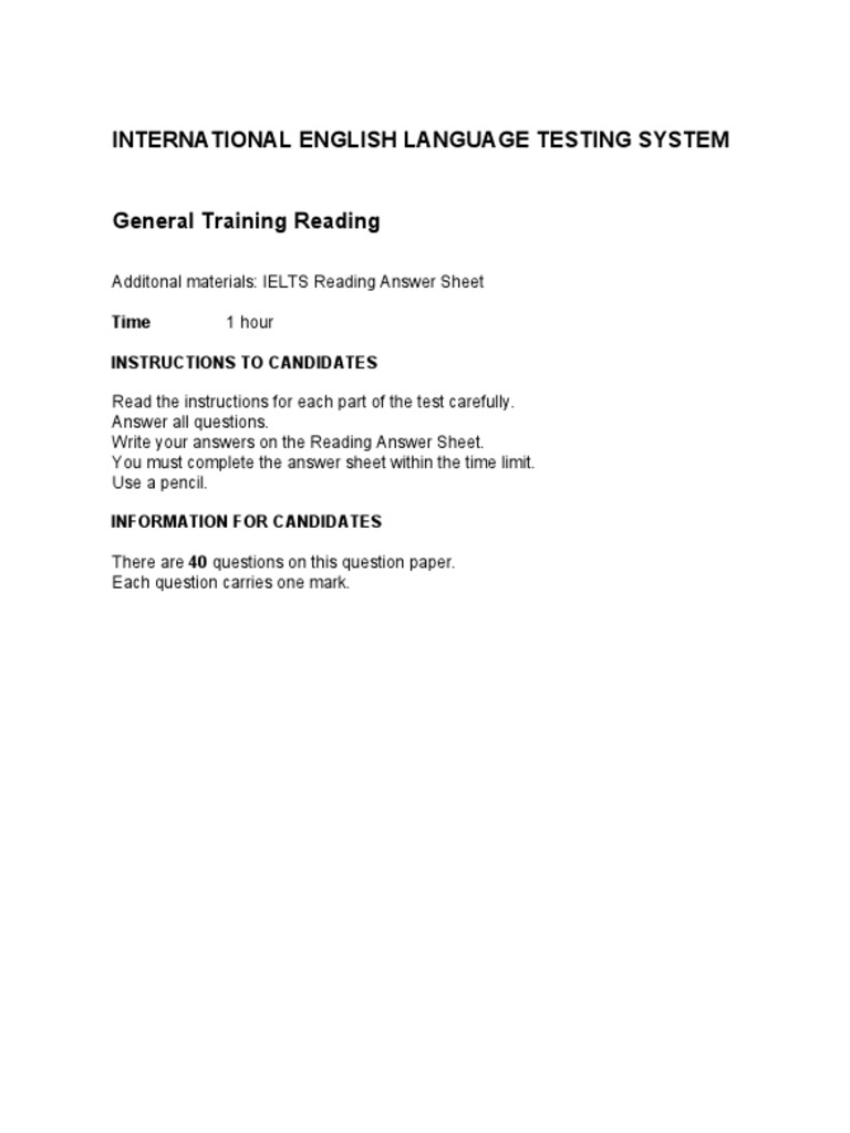 General Reading PDF | PDF | Paper | Recycling