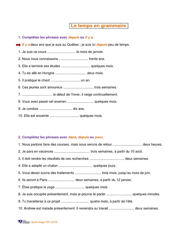 Ejercicios de Repaso Delf b1 | PDF