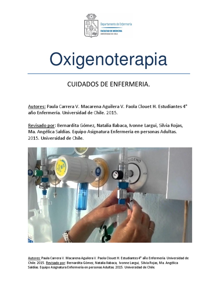Oxigenoterapia: Cuidados de enfermería fundamentales en el tratamiento ...