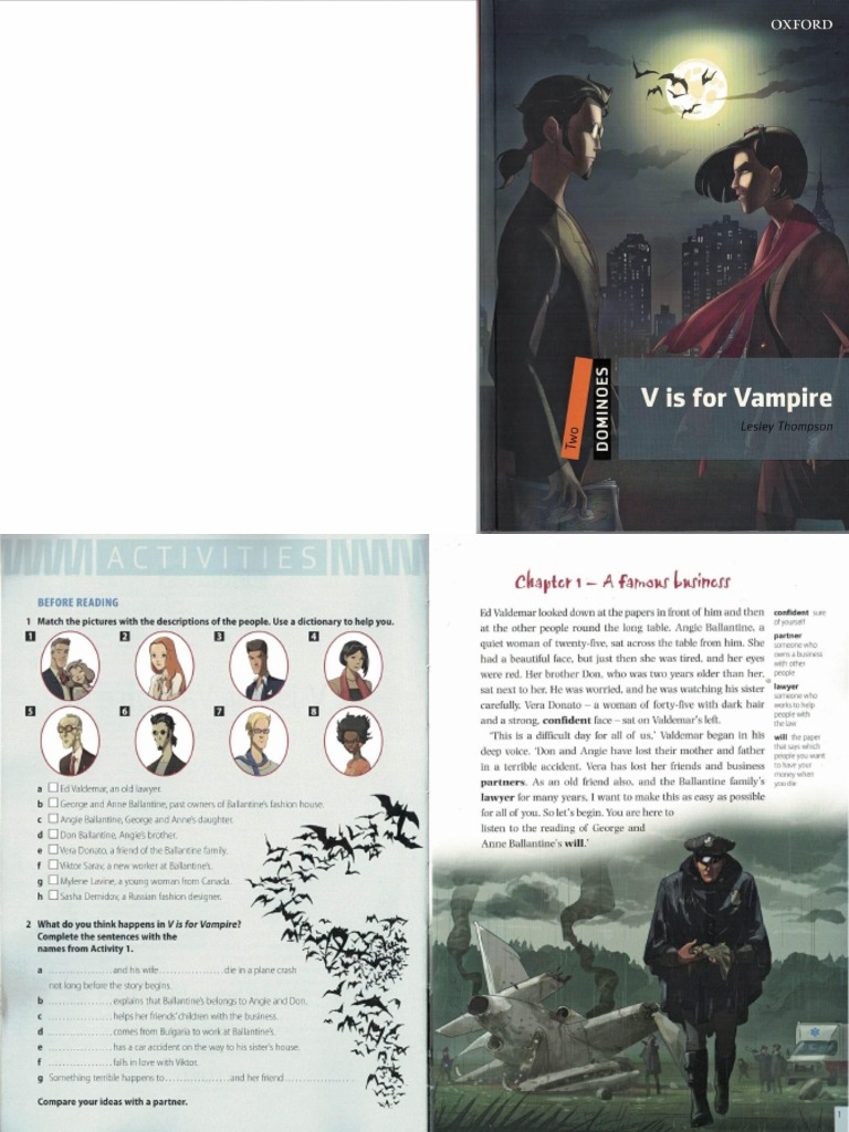 V Is For Vampire | PDF