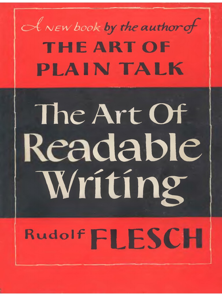 Flesch The Art of Readable Writing PDF | PDF