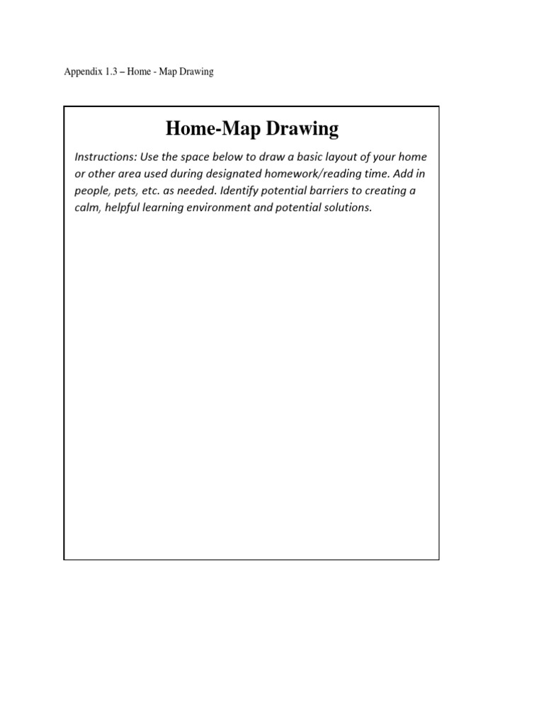 Home-Map Drawing 1 3 | PDF | Computing | Learning