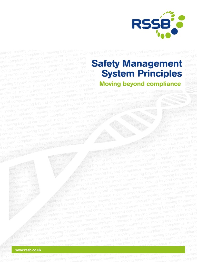 SMS Principles - Moving Beyond Compliance | PDF