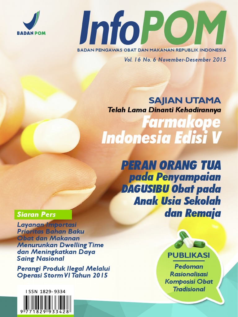 Farmakope Indonesia Edisi V Terbaru | PDF
