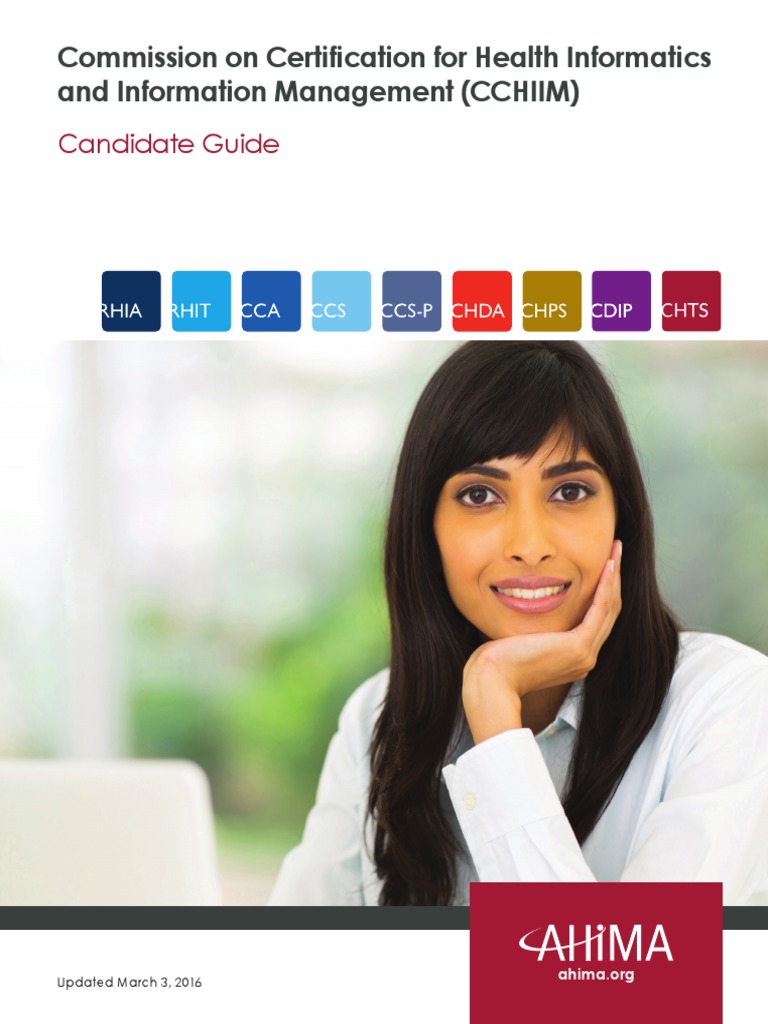 Candidate Guide | PDF | Professional Certification | Health Informatics