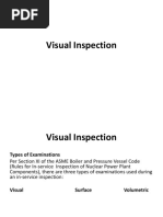 Visual Inspection Procedure | PDF | Welding | Construction