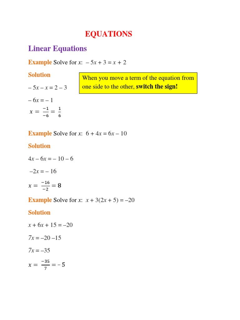 SAT ACT Equations | Download Free PDF | Quadratic Equation | Equations