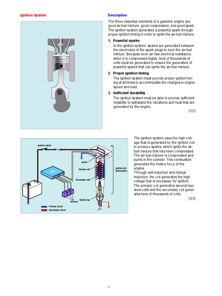 04 Ignition System | PDF | Ignition System | Distributor