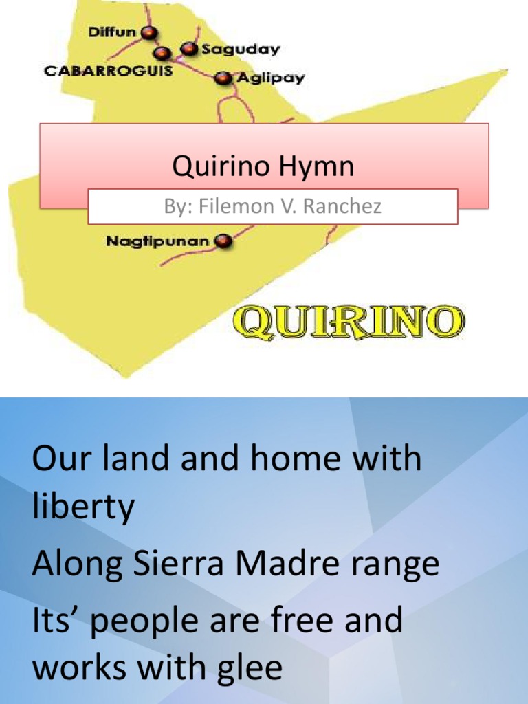 Quirino Hymn | PDF