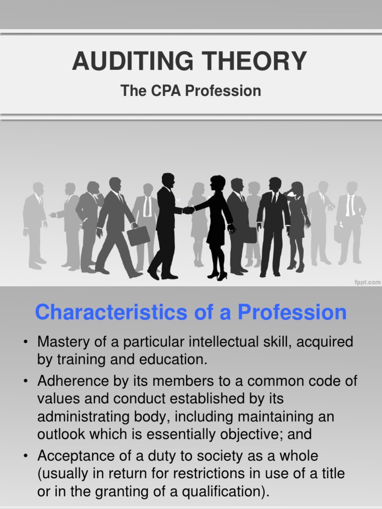 The CPA Profession | PDF | Certified Public Accountant | Accounting