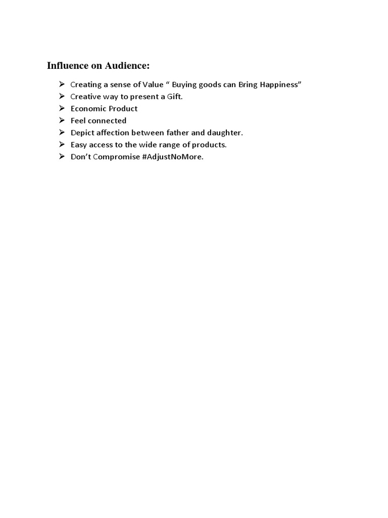 Infuence On Audience | PDF