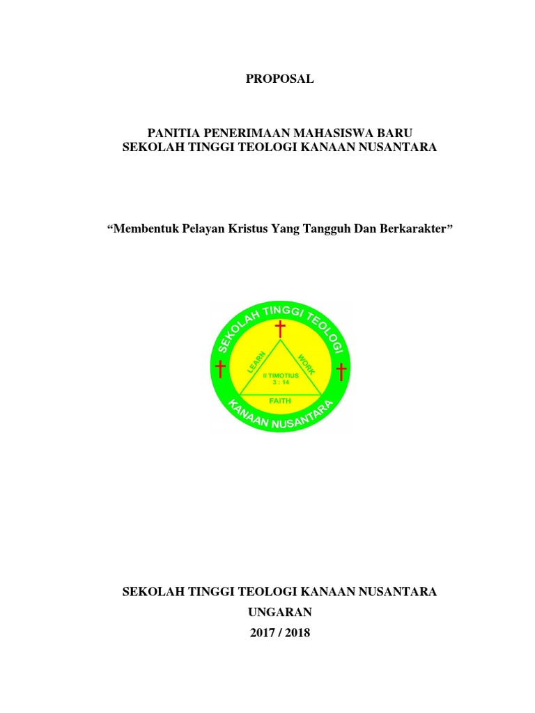 Proposal PMB 2017 | PDF