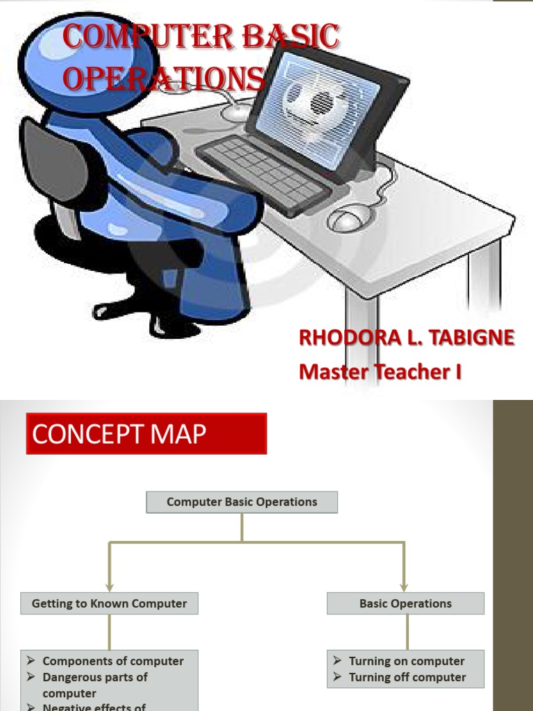 Basic Computer Operations | PDF | Computer Hardware | Input/Output