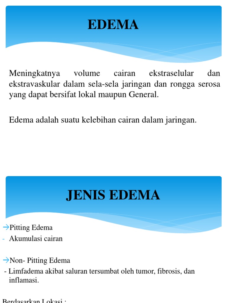 EDEMA Kelompok 1 | PDF