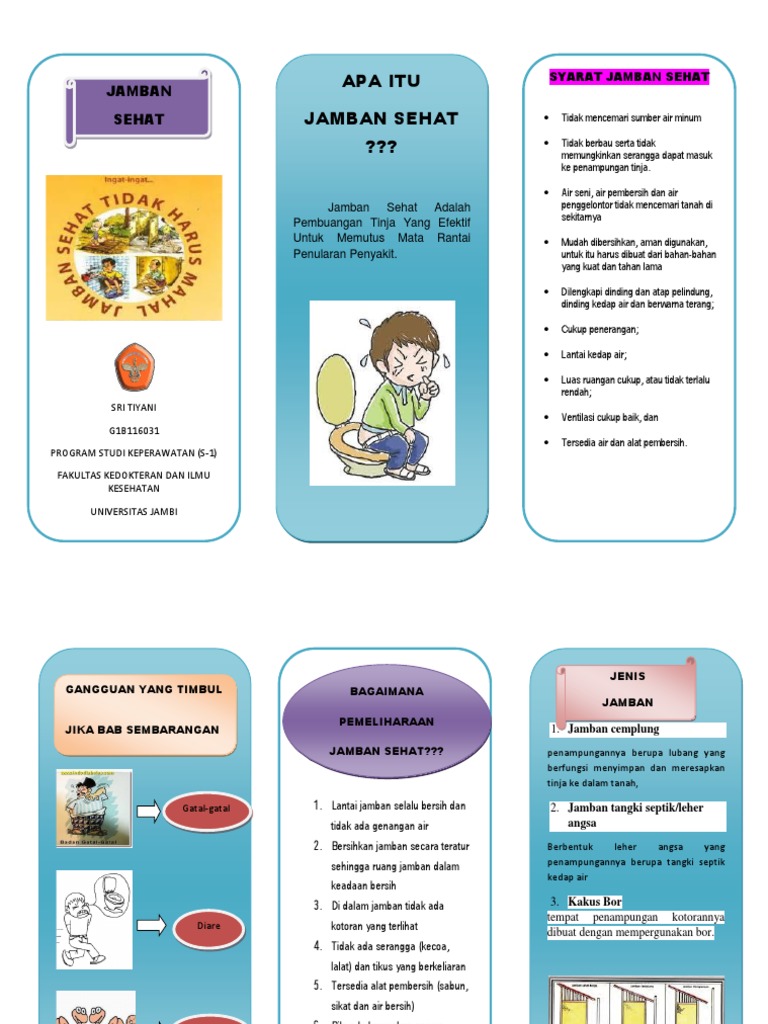 Kriteria Jamban Sehat dan Jenisnya | PDF