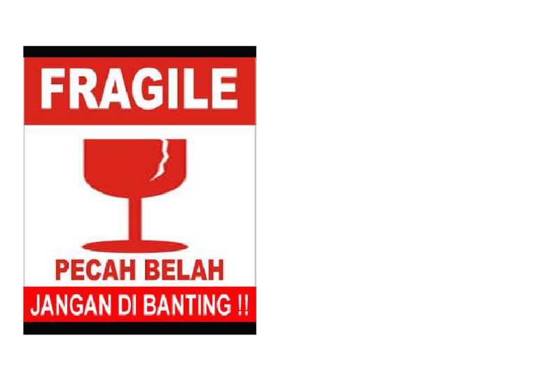 Jangan Di Banting Pecah Belah | PDF