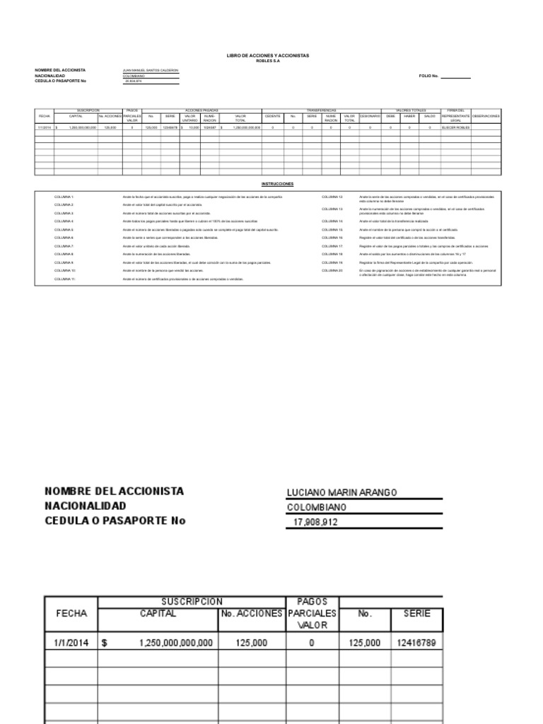 Modelo De Participación De Socios