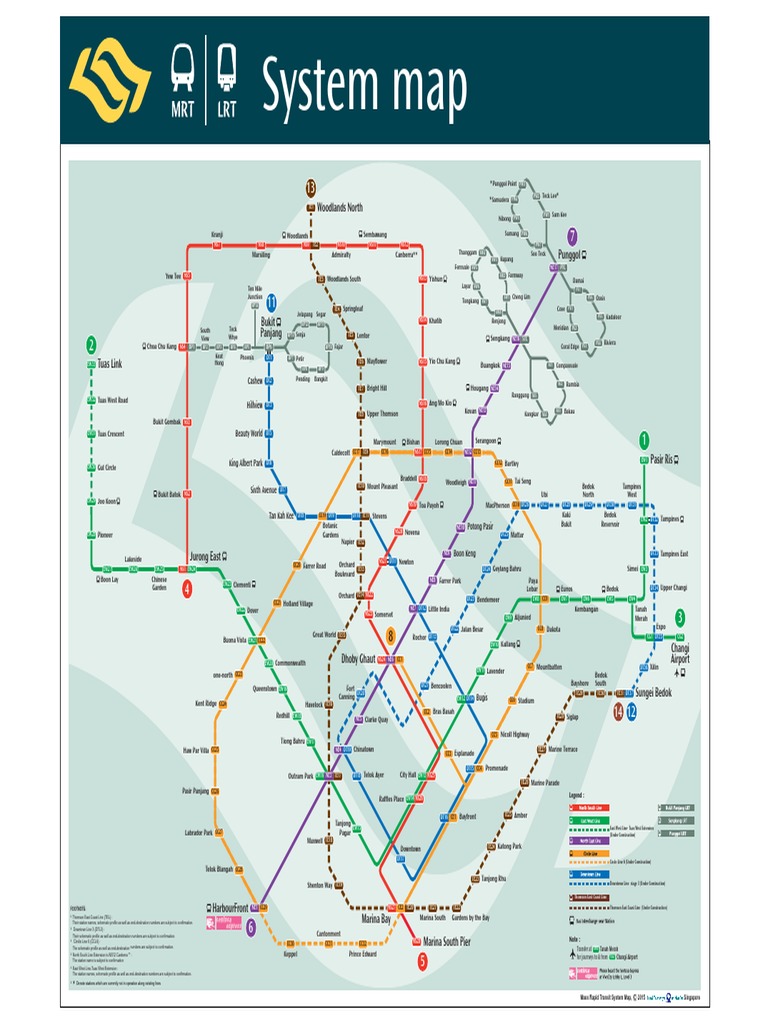 Train System Map 23022016 PDF | PDF