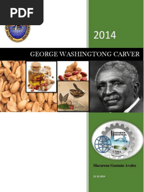 Muchas Formas De Utilizar El Maní De George Washington Carver