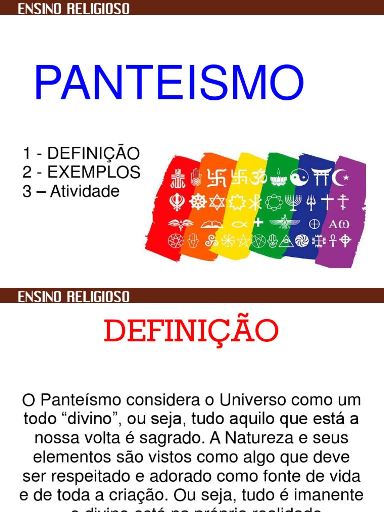 Slide Panteismo | PDF