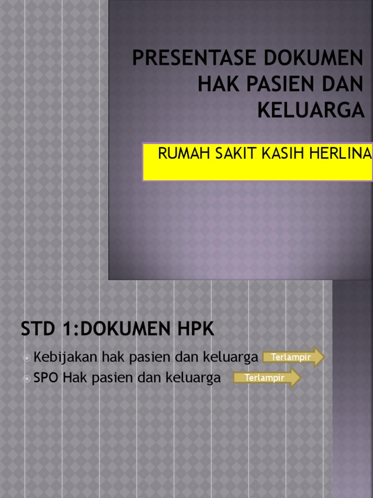 Power Point HPK | PDF | Kesehatan Holistik